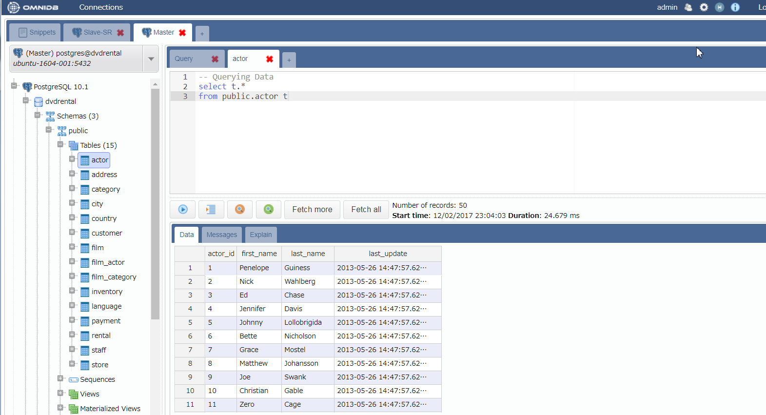 DB Management tool新時代の幕開けか!? OmniDBを評価させていただく！ #PostgreSQL - Qiita