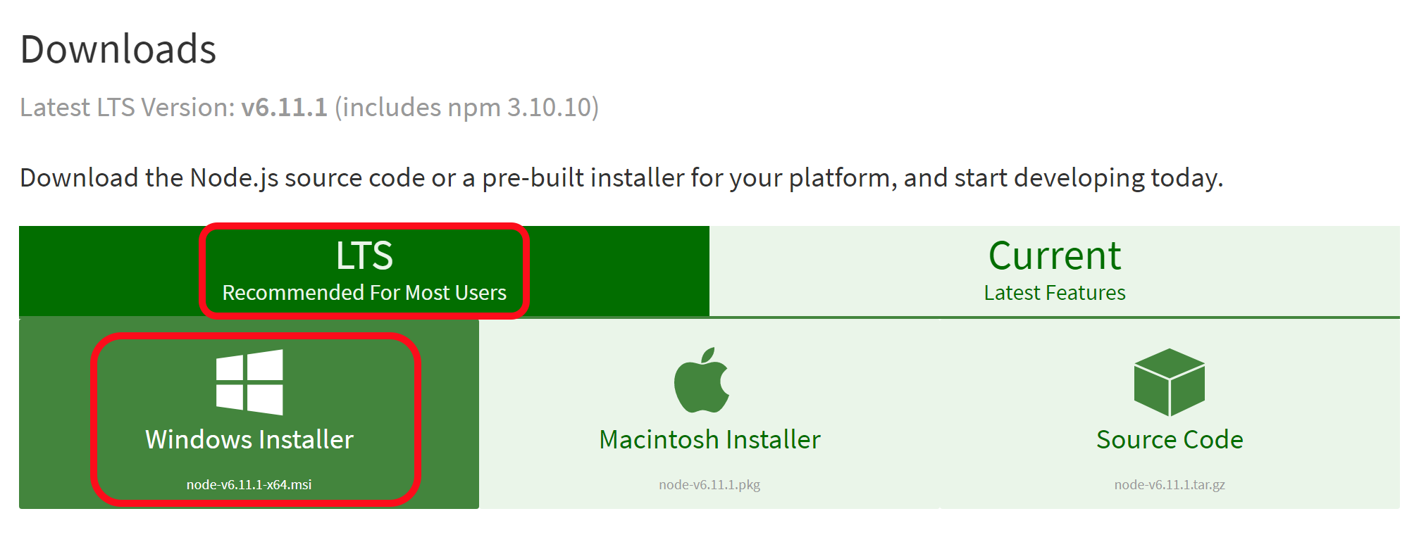 windows10にNode.jsをインストールする #Windows10 - Qiita