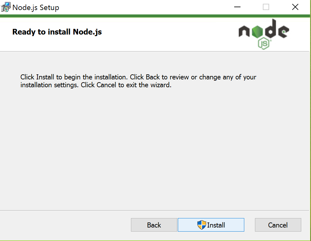 windows10にNode.jsをインストールする #Windows10 - Qiita