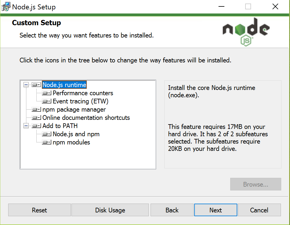 windows10にNode.jsをインストールする #Windows10 - Qiita