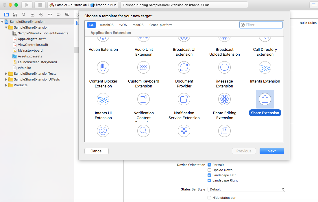 Share Extensionでデータを共有する #Swift - Qiita