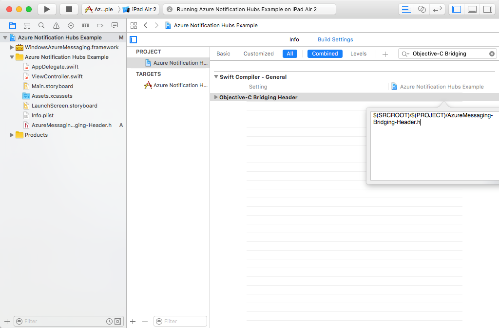 Azure Notification Hubsを使用してiOSとAndroidにPush通知を行う (2) ~実装編~ #FCM - Qiita