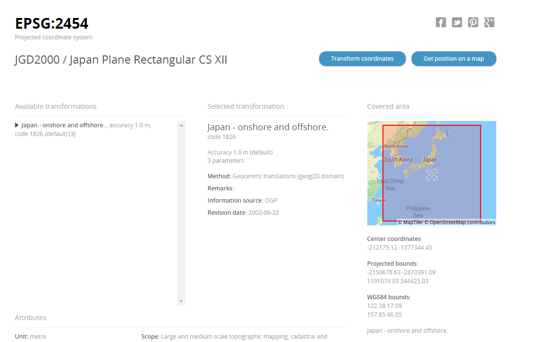 【OpenLayers4】ol.proj.transform()で任意の座標系へ変換 #JavaScript - Qiita