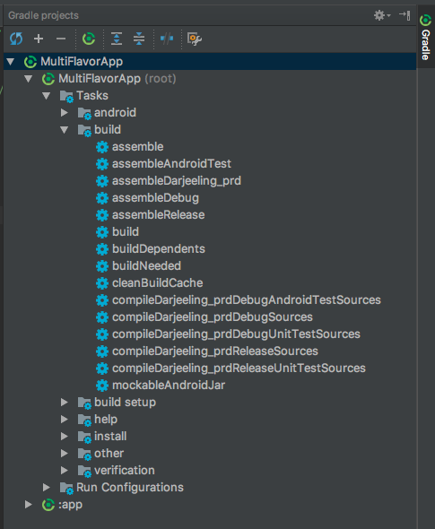 Gradleタスクを指定して特定Flavorをbuildしようとしたらハマった話 #Android - Qiita