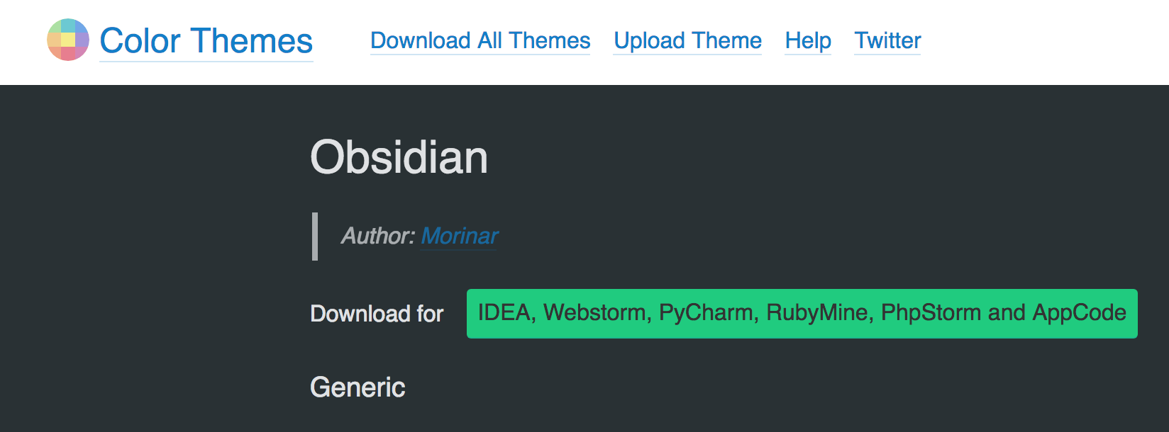 intelliJ Color Themes 適応方法 #intell - Qiita
