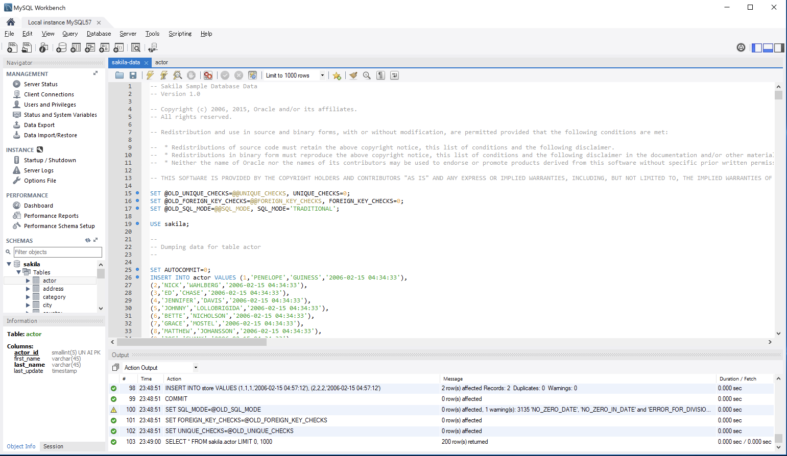 WindowマシンへのMySQL Community Serverのインストール、および、サンプルデータベースの作成方法 #MySQLWorkbench - Qiita