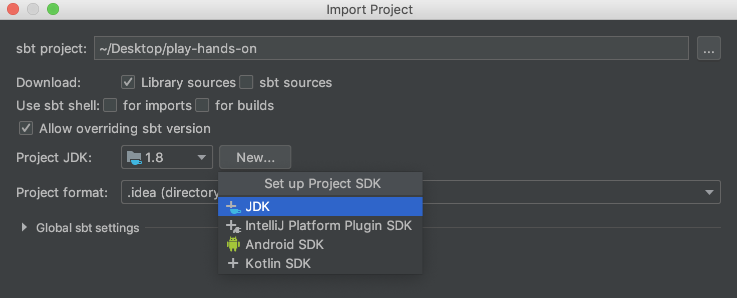 Play Frameworkハンズオン環境構築 - Qiita