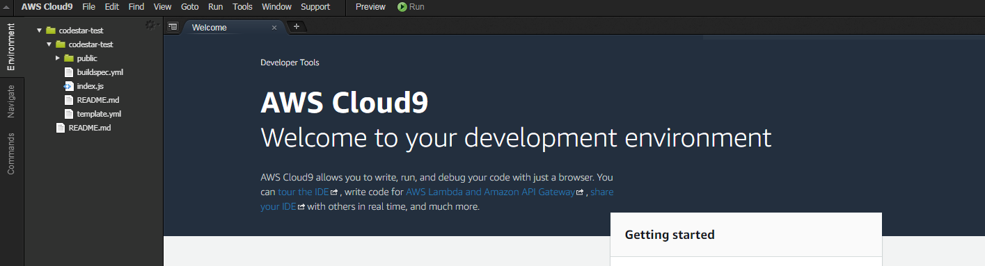 AWS CodeStar と Cloud9 の連携 #cloud9 - Qiita