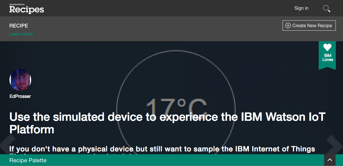 Watson IoT Platform - 温湿度計シミュレーターを用意します #node-red - Qiita