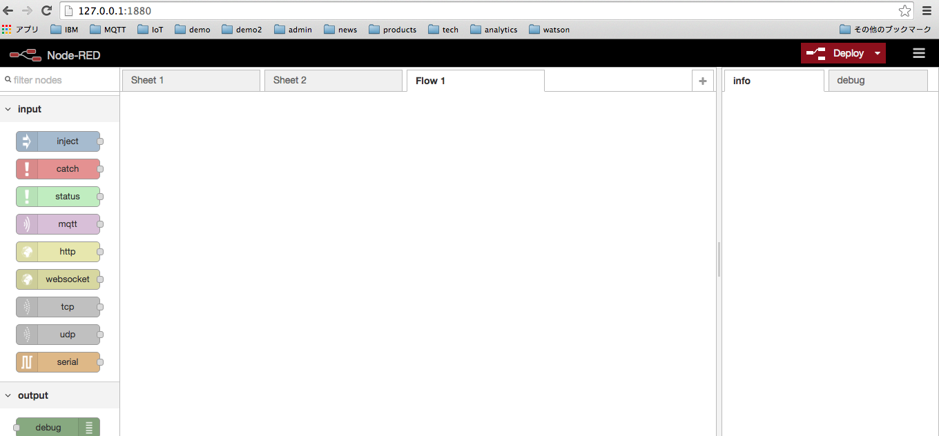 Watson IoT Platform - Node-REDをローカル環境で稼働させる - Qiita