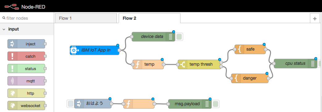 Node-RED - フローをコピーする方法 #tigergate516 - Qiita