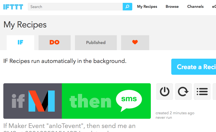 Watson IoT Platform - Node-RED - IFTTT経由でSMSを送ってみる #node-red - Qiita