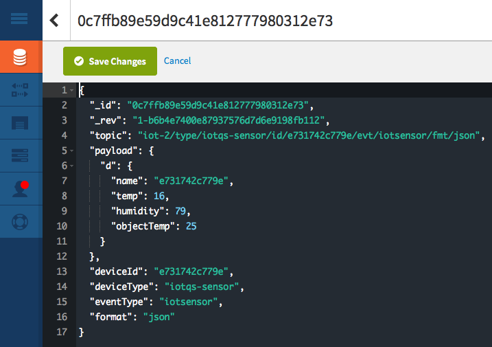 Watson IoT Platform - Node-RED - データベースに保存してみる #node-red - Qiita