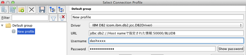 dashDBへSQLツールでアクセスして表示する - Qiita