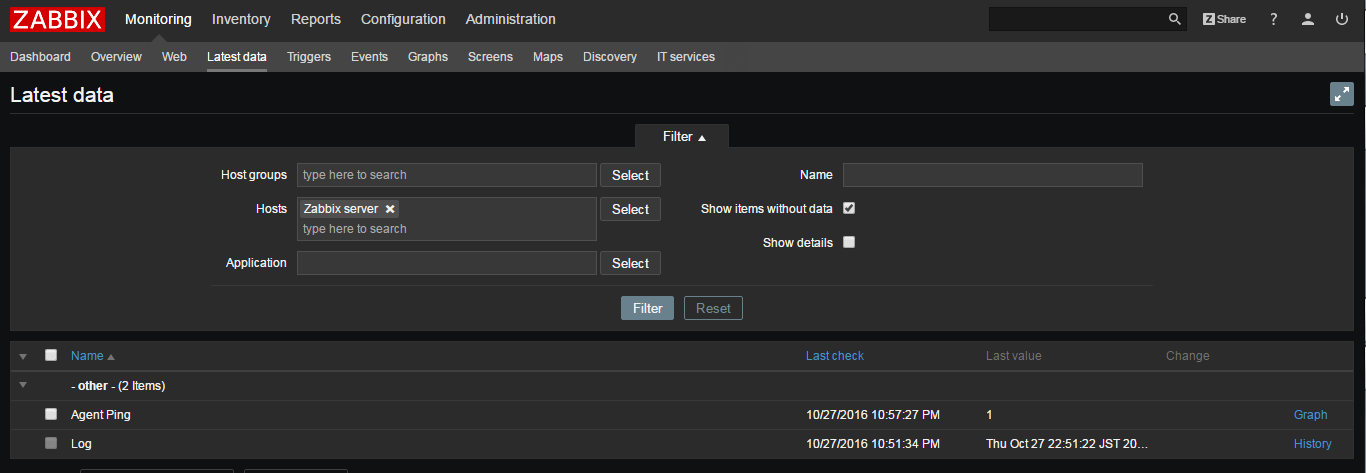 Zabbixでログファイルを監視する #zabbix - Qiita