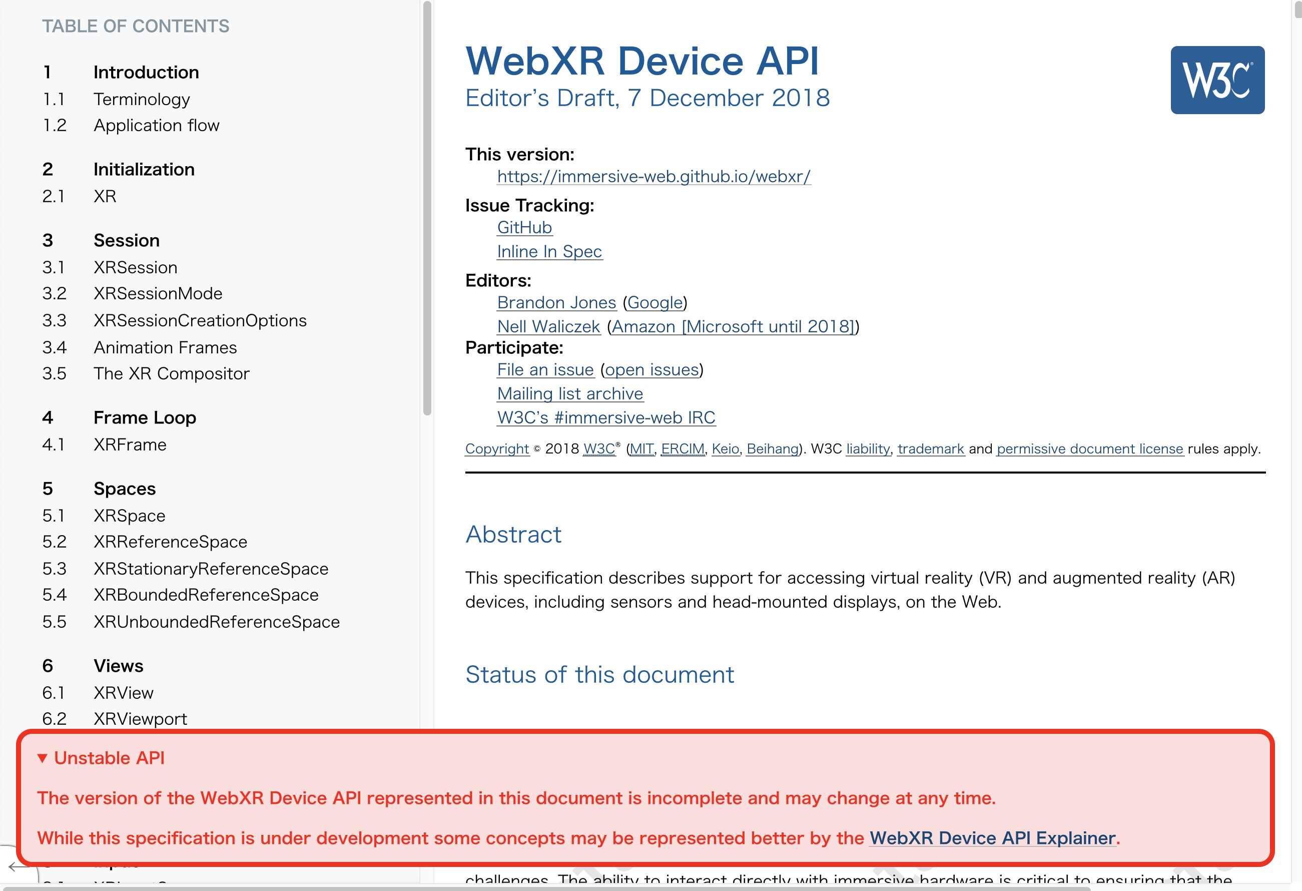 WebVRだのWebXRだの状況をまとめてみた #WebVR - Qiita