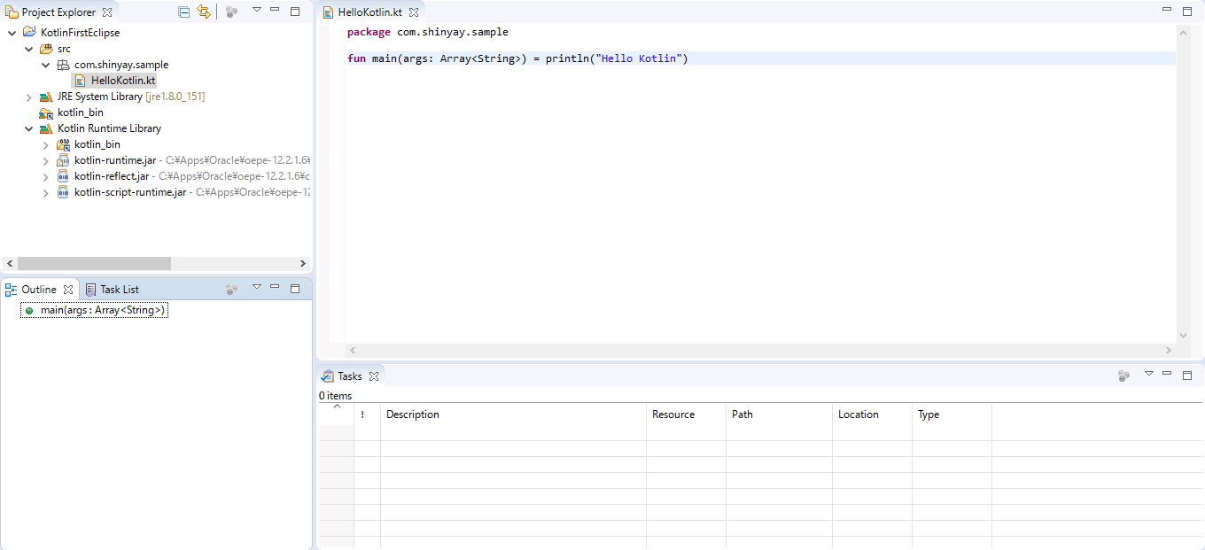 Eclipse で Kotlin プロジェクトが作れるようにした #Kotlin - Qiita