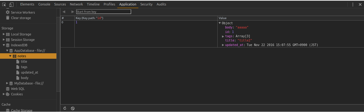 Dexie.jsでIndexedDBを使ってみる #JavaScript - Qiita