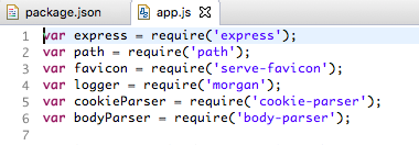 Eclipse + nodeclipseプラグイン環境でExpressプロジェクトを作成するときの注意点 #Node.js - Qiita