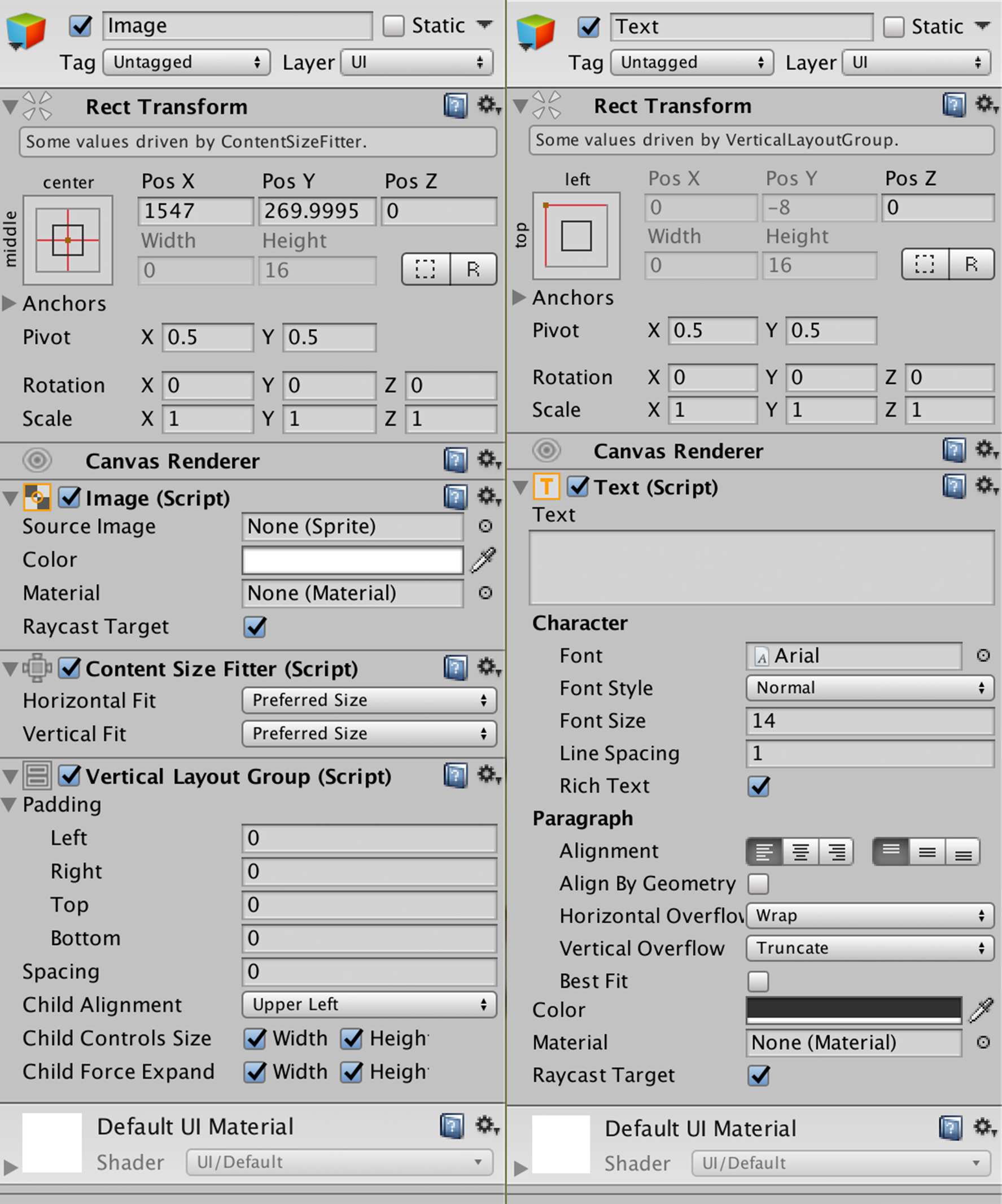 【Unity】文字列の長さによってテキストボックスのサイズを変える #uGUI - Qiita