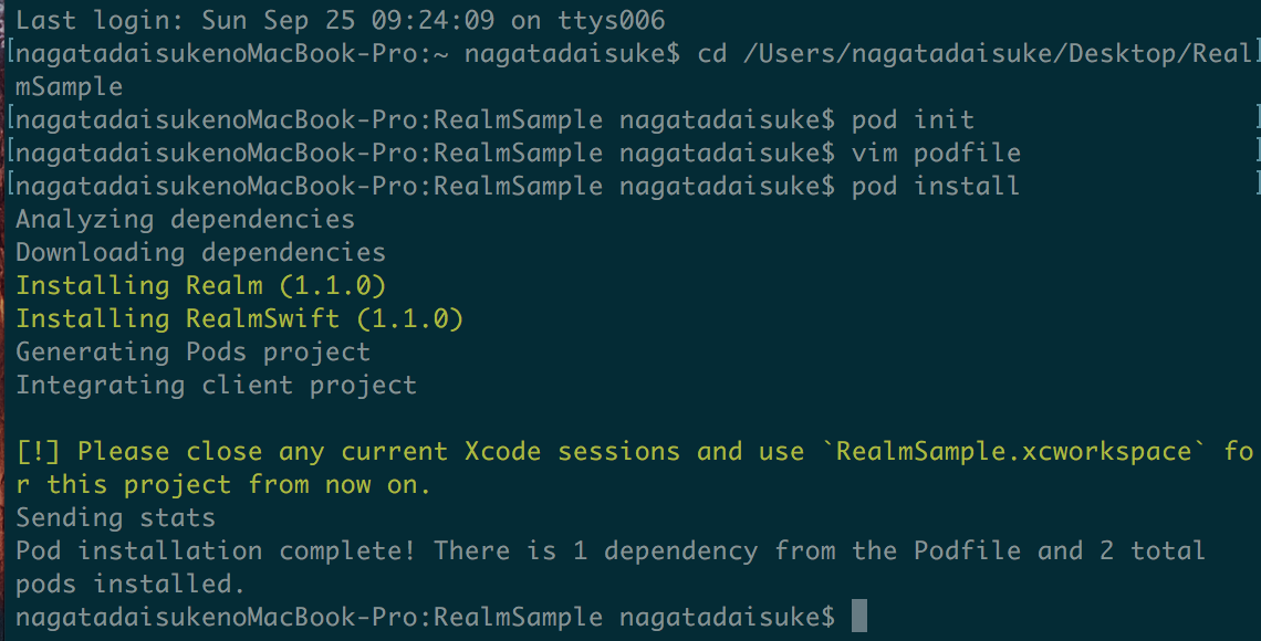 Swift3.0 Realmデータベースを使う #Swift3.0 - Qiita