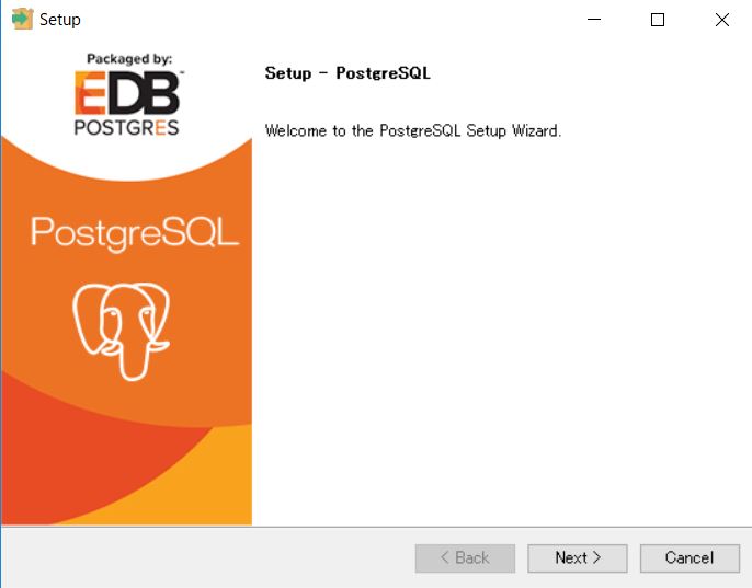 Windows10のlocal上でpostgresqlをインストール Postgresql Qiita