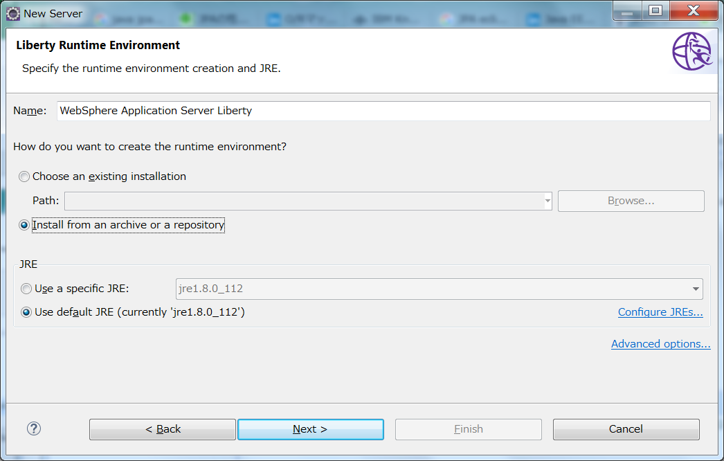 LibertyによるWebサービスアプリ開発メモ: (1)環境構築 #Eclipse - Qiita