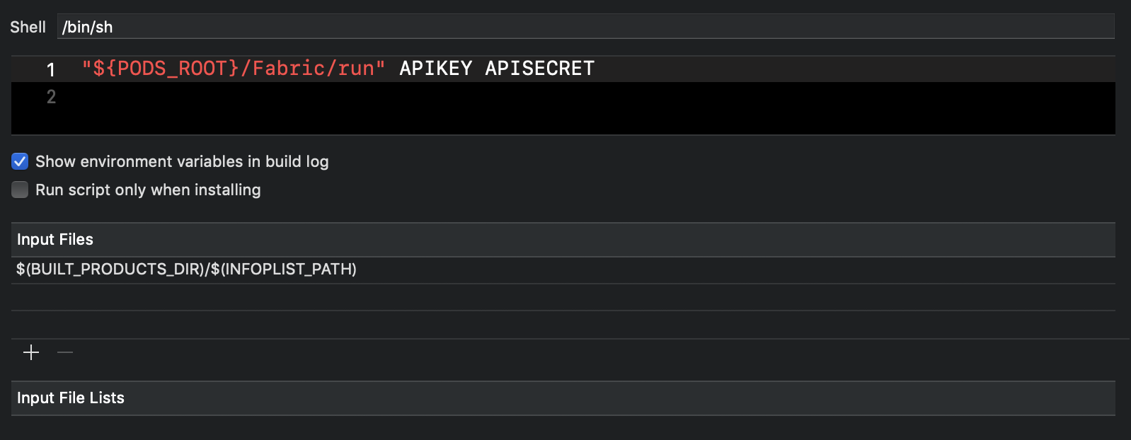 [Xcode10] fastlane+CrashlyticsでFabric.info plist Errorが出る #Swift - Qiita