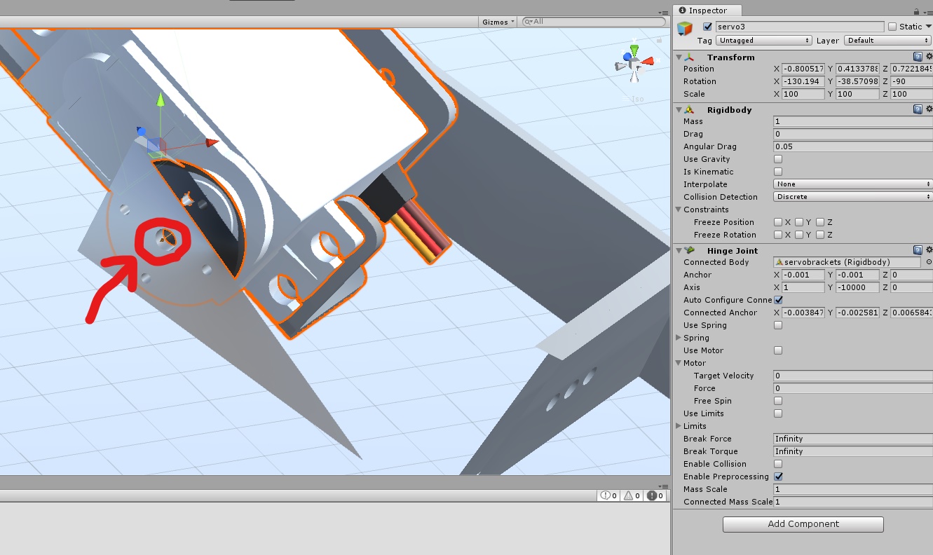 モータ動作をUnityで実装する(Hinge Joint) #Unity - Qiita