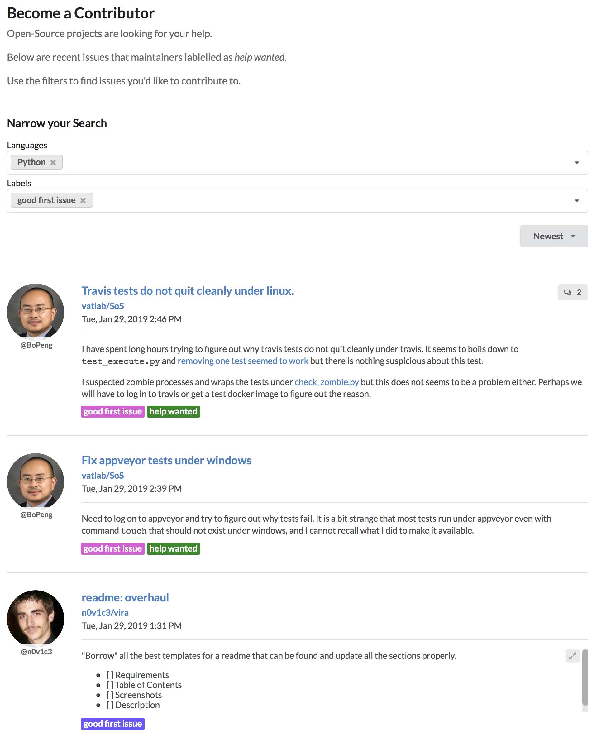 「自分に合ったサイズのIssue」を見つけたら、OSS初心者でもコントリビュートできた #GitHub - Qiita