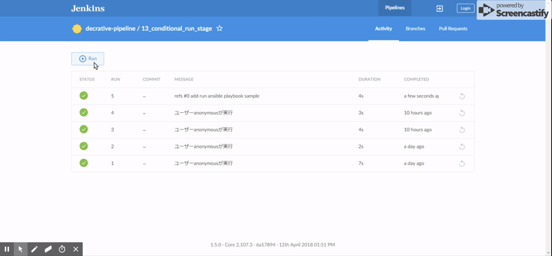 【Jenkins】declarative pipeline サンプル集 #Groovy - Qiita