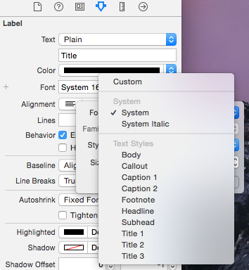 [Xcode]StoryboardでLabelのフォントを変更する #Xcode - Qiita