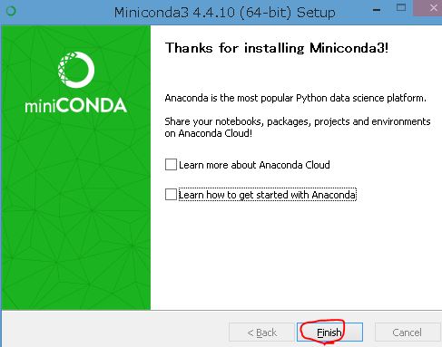 WindowsにMinicondaインストール(2018年) #Python - Qiita