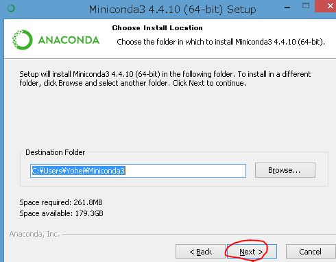 WindowsにMinicondaインストール(2018年) #Python - Qiita