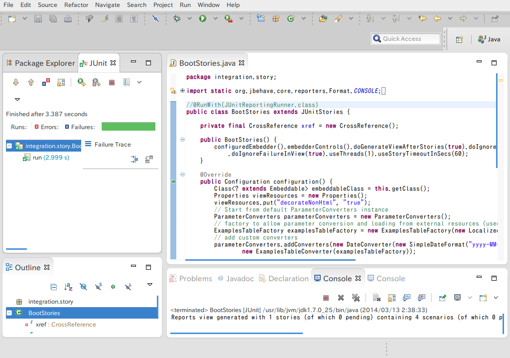 JBehave+Maven+Eclipseを使った結合試験の自動化 #Java - Qiita