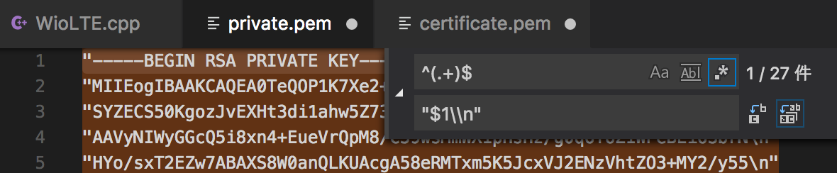 LTE内蔵で直接ネットに繋がっちゃうお手軽Arduino、Wio LTEで直接AWS-IoTに繋いでみる (mbedTLSを実装してみた) #SORACOM - Qiita