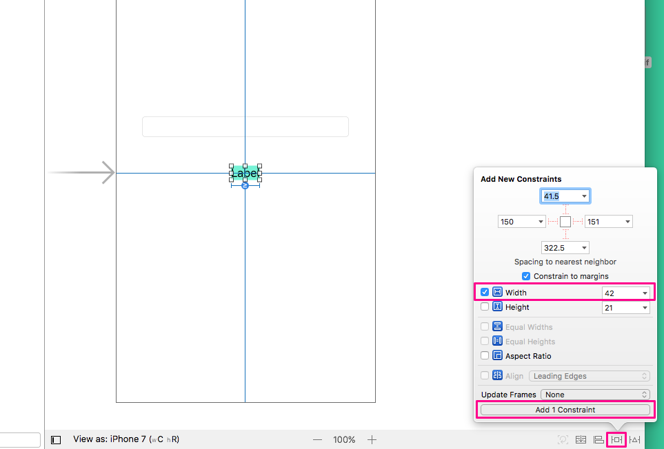 【AutoLayout】UILabelの幅を文字列の長さに合わせて可変にする方法 #Swift - Qiita