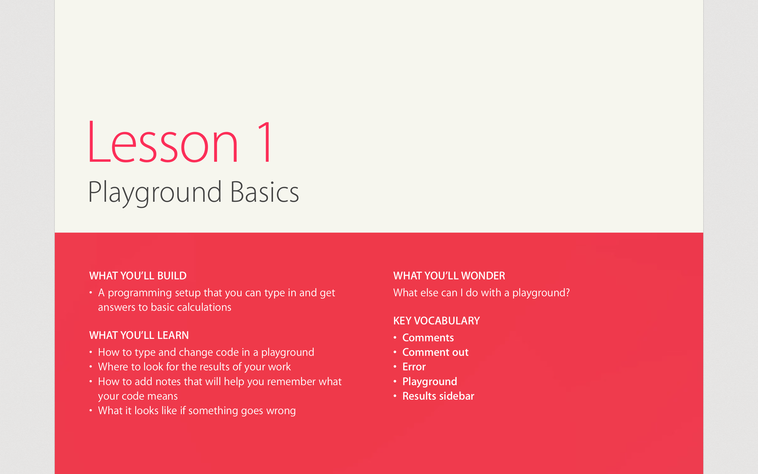 Swiftを始めから学んでみる。 Lesson 1 Swift3 0 Qiita