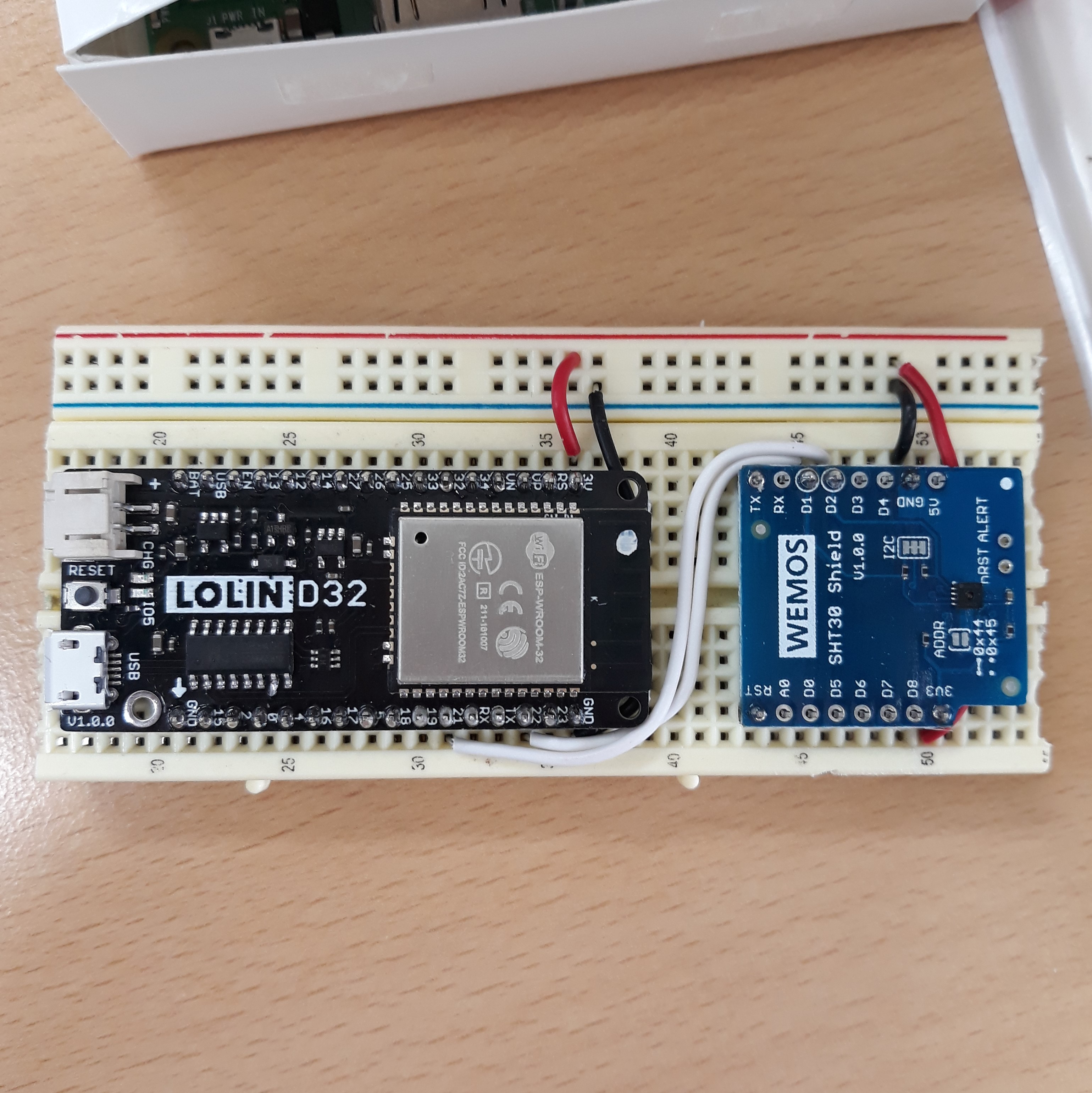 [ESP32] SHT-30 温湿度センサー 試してみた。 #Arduino - Qiita