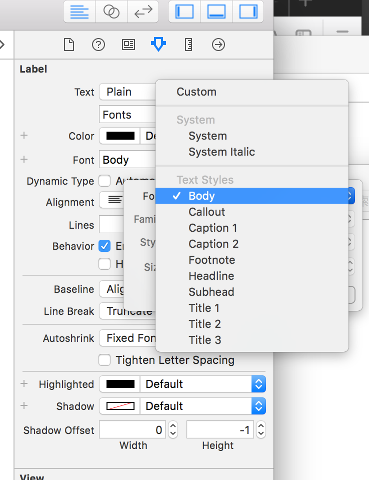 iOSのDynamic Typeについて #Xcode - Qiita