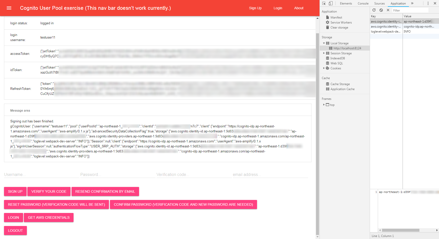 【Cognito】Amazon Cognito Identity SDK for JavaScriptで動くサンプルを作ってみた #1/2【JavaScript】 #AWS - Qiita