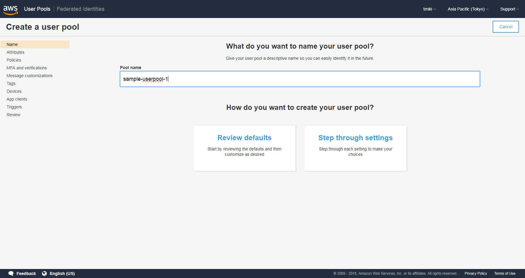 【Cognito】Amazon Cognito Identity SDK for JavaScriptで動くサンプルを作ってみた #1/2 ...