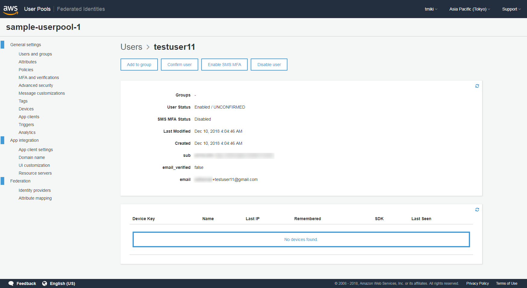 【Cognito】Amazon Cognito Identity SDK for JavaScriptで動くサンプルを作ってみた #1/2【JavaScript】 #AWS - Qiita