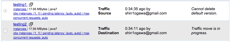 Google App Engineのスマートなバージョン管理 #GoogleCloud - Qiita