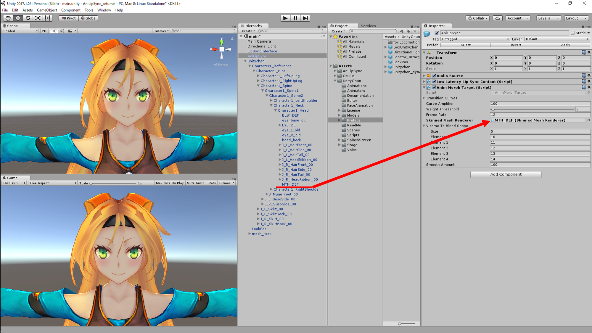 レイテンシの軽減とリミテッドアニメーションを実現するAniLipSyncを使ってみる #Unity - Qiita