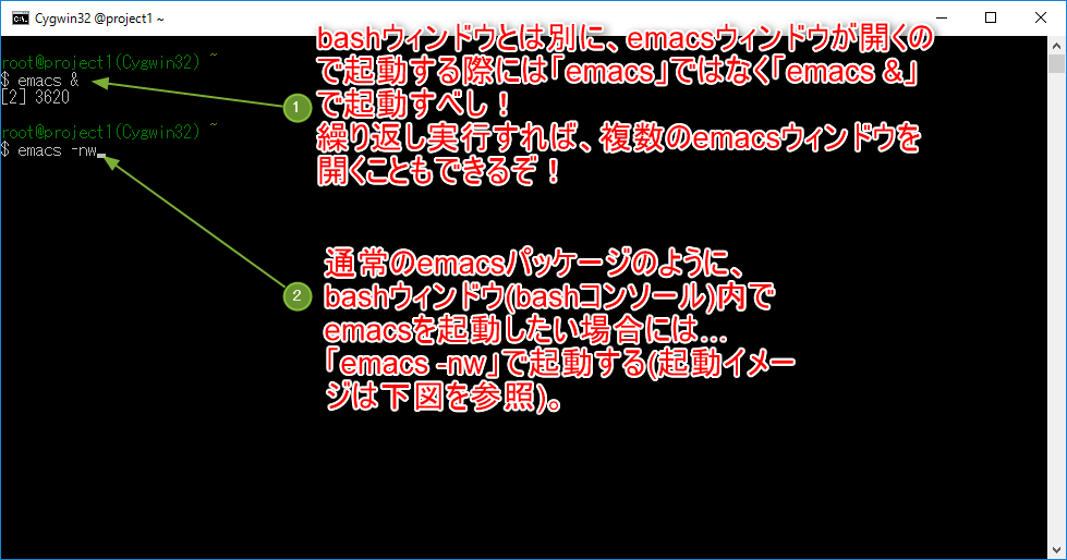 Cygwin では emacs パッケージではなく emacs-w32 パッケージをインストールしましょう！ #Linux - Qiita