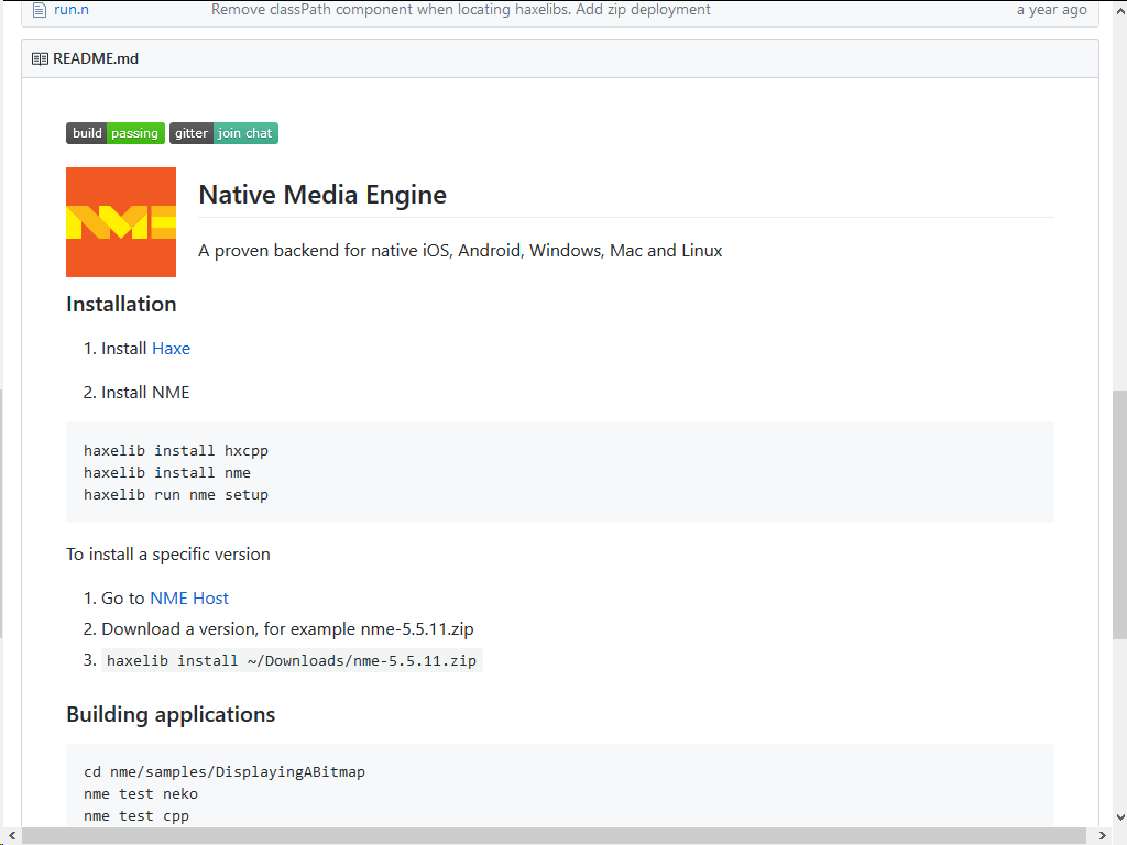 Haxeを用いたゲームエンジン一覧(随時更新) #Android - Qiita