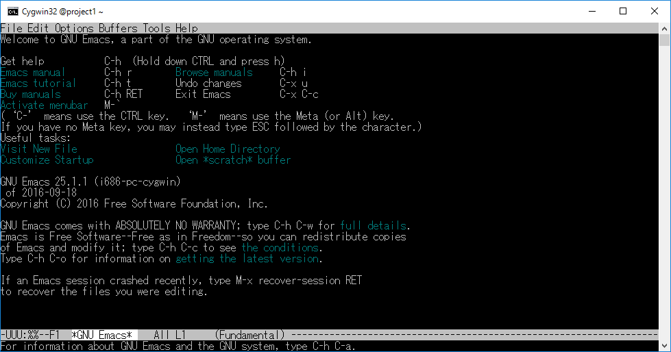 Cygwin では emacs パッケージではなく emacs-w32 パッケージをインストールしましょう！ #Linux - Qiita