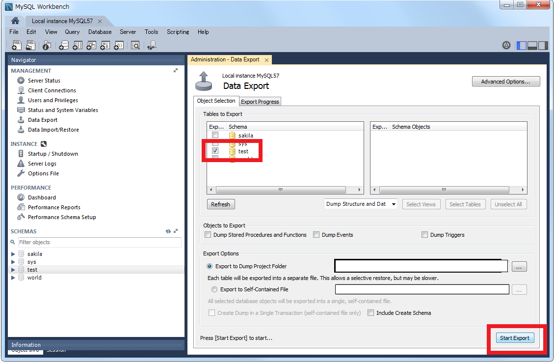 Mysql Workbenchのエクスポートインポート Mysqlworkbench Qiita 