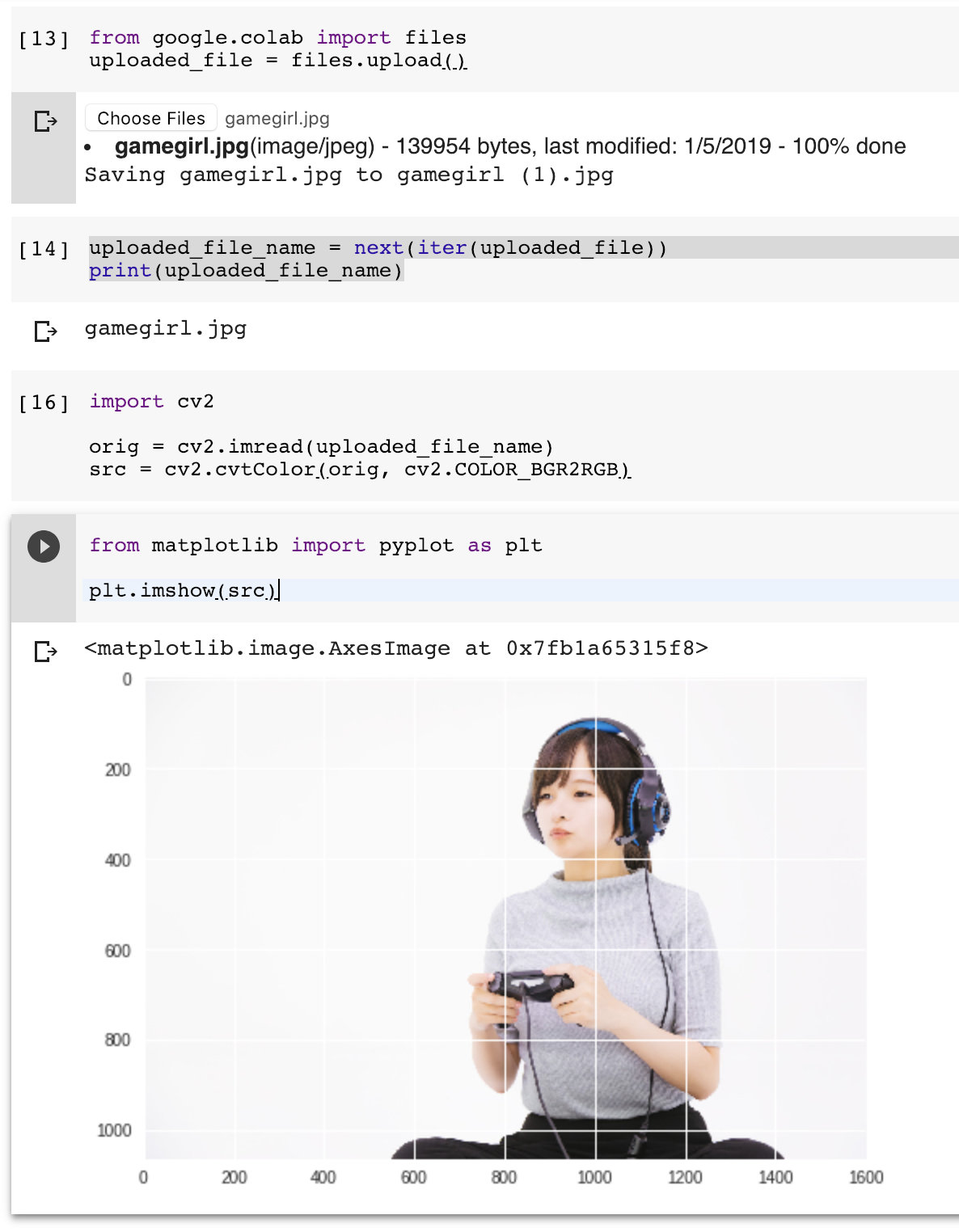 Google Colaboratoryで画像処理(初級編) #Python - Qiita